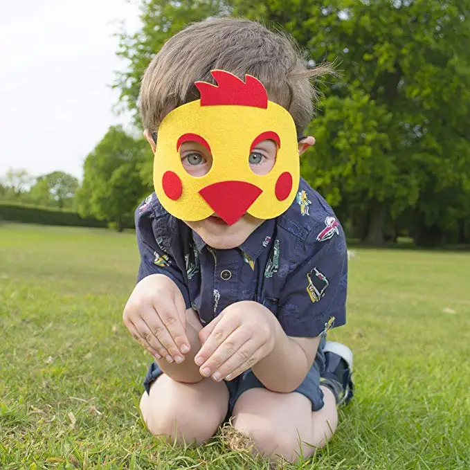 Farm Animal Masks For Kids Barnyard Farm Themed Birthday Parties - Buy ...