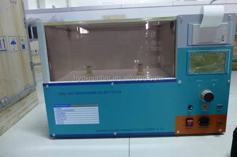 Gdyj-501 Electrical Insulating Oil Power Frequency Breakdown Voltage ...