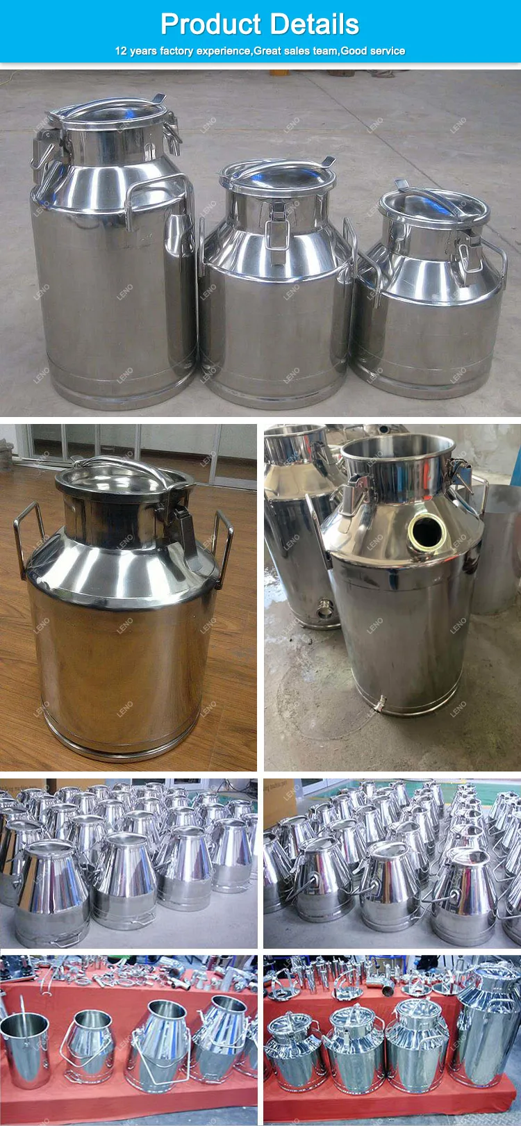 Sanitary Stainless Steel Small Milk Transport Tank - Ideal For ...