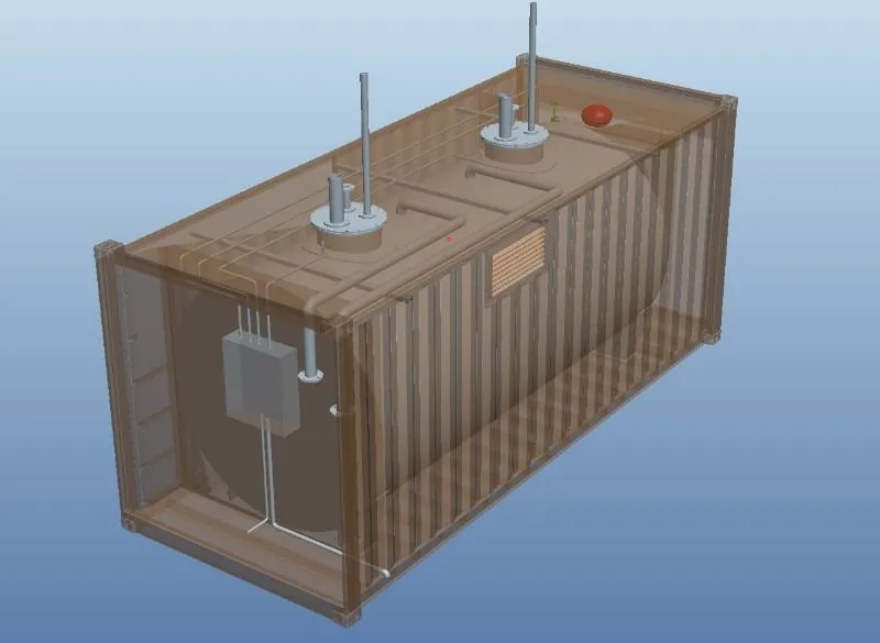 Single Wall Diesel And Petrol Container Fuel Pump Station - Buy Petrol ...