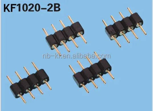 2pin 3pin 4pin 2.54mm Dip Strip Adapter Pin Length=10mm Rgb Led Light ...