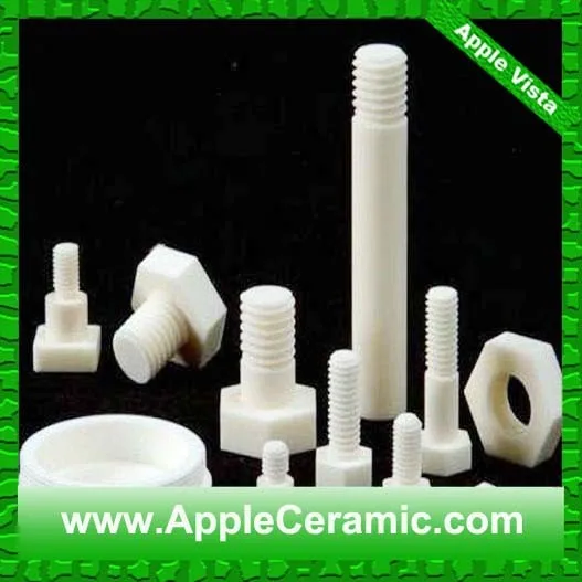 Alumina Ceramic Bolts, Nut, and Screws - Durable & Versatile