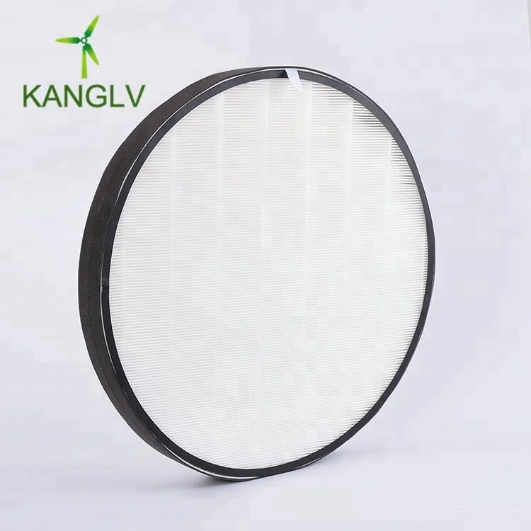 Custom Low Resistance H11 H12 H13 Round Hepa Filter Replacement Air ...