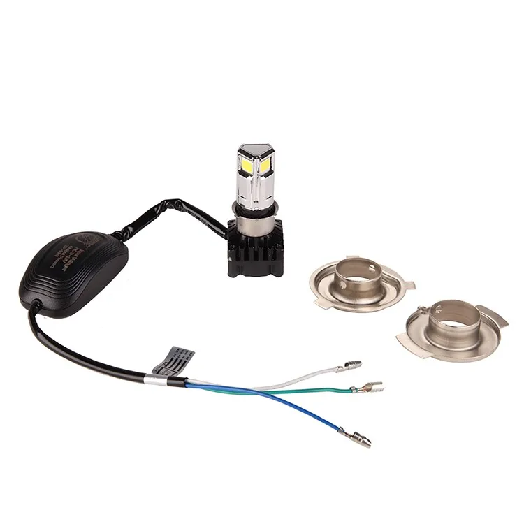 LED Headlamp 3000LM 30W RTD LED Motorcycle Headlight Bulb H4 Front Bulb ...