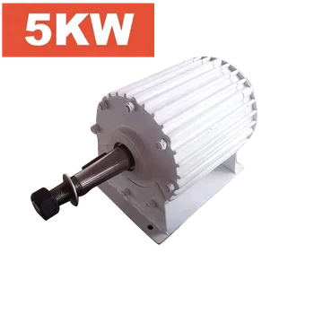 Low Rpm 3 Phase Pmg 5000 Watt 5kw Micro Hydro Turbine Generator With ...