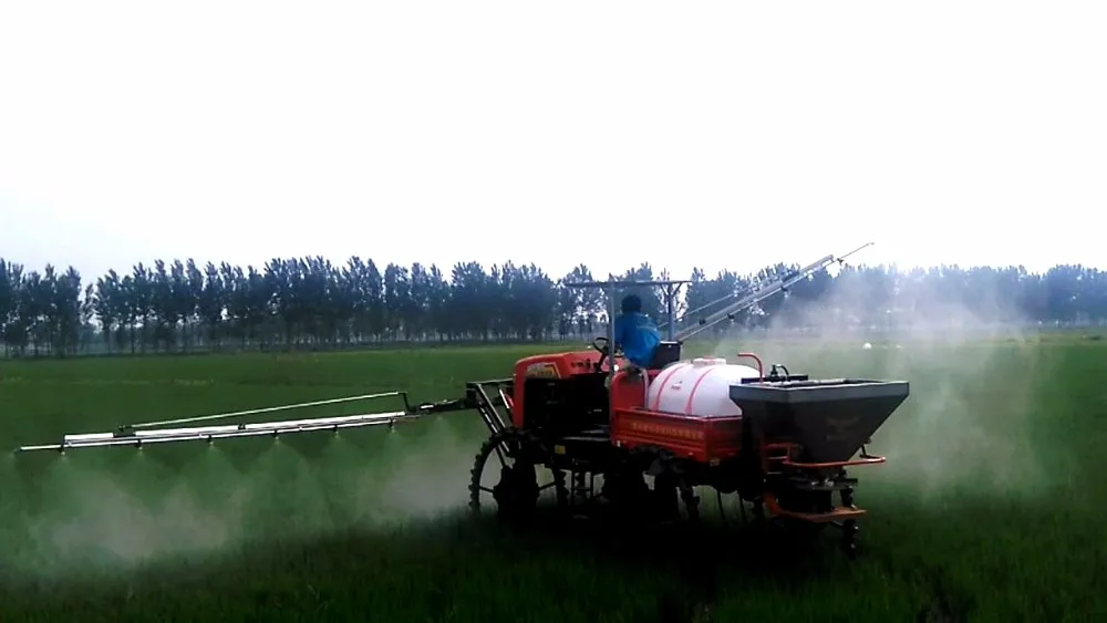 Self-propelled Dry Land And Paddy Field Boom Agricultural Sprayer For ...