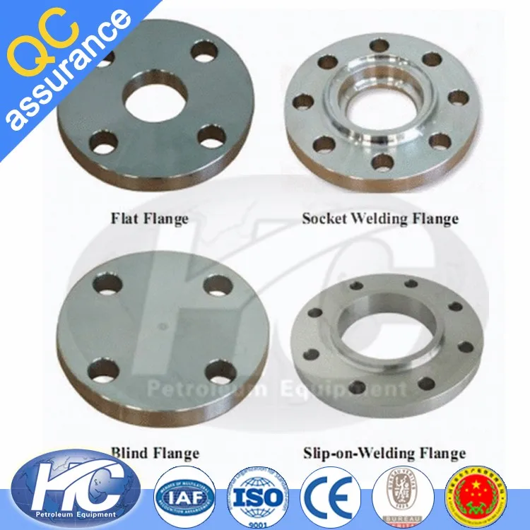 Customized Valve Fitting Pipes Puddle Flange / Spade Blind Flange ...