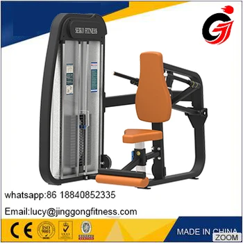 Fitness Equipment Seated Dip / Chest Press / Triceps Press Machine Jg ...