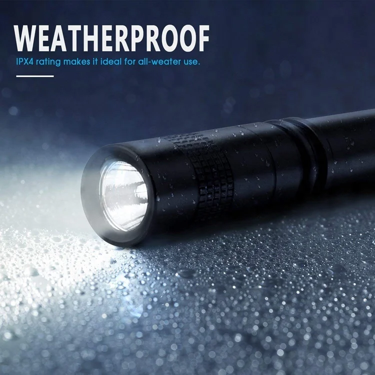 Mini Small Aaa Battery Tactical Torch Light Led Pocket Penlight Doctor ...