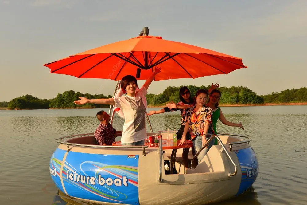 Party Grill Boat Multifunctional Floating Barbecue Restaurant Water ...