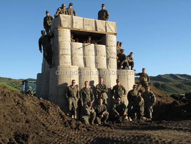 Factory Supply Mil3 Hesco Flood Barrier Mil 7 Hesco Barrier Hesco ...