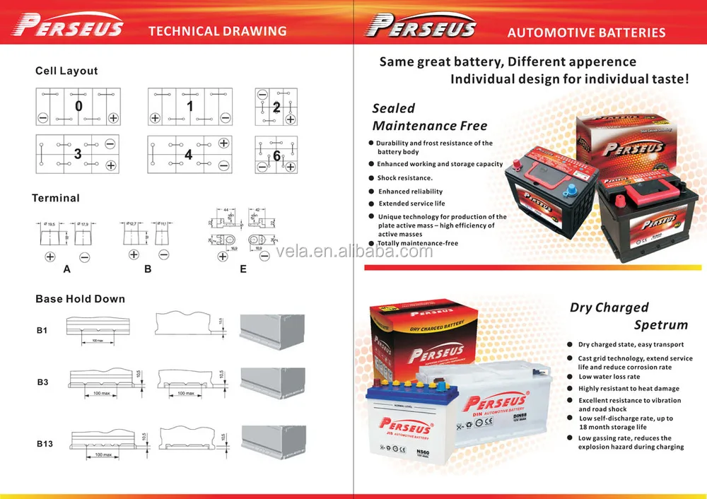 Japanese Car Battery Brands N90l Mf Battery - Buy Japan Car Battery ...
