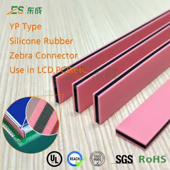 Zebra Elastomeric Connectors Lcd To Pcb Flexible Rubber Connector - Buy Lcd To Pcb Connector ...