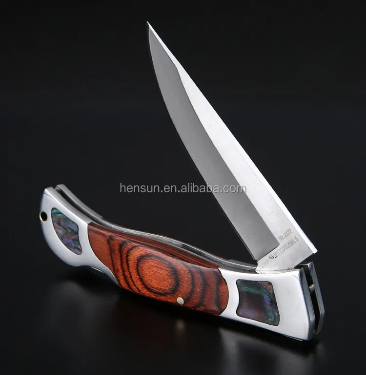 Knife Edc Folding Utility Colombia Cutter Blade Survival Self Defense ...