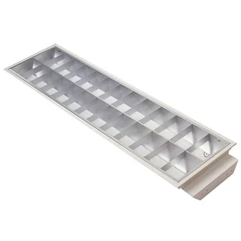 T8 4 X 36w Lamps With Aluminum Frame Surface Louver Fitting - Buy ...