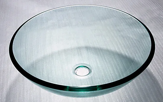Domo Round Glass Wash Basin Colored - Buy Round Glass Wash Basin ...