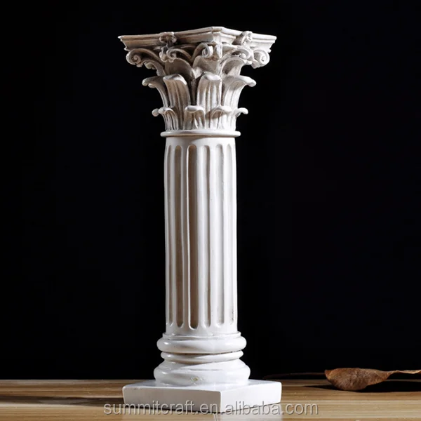 Indoor Home Decorative Small Resin Roman Pillar - Buy Roman Pillar ...