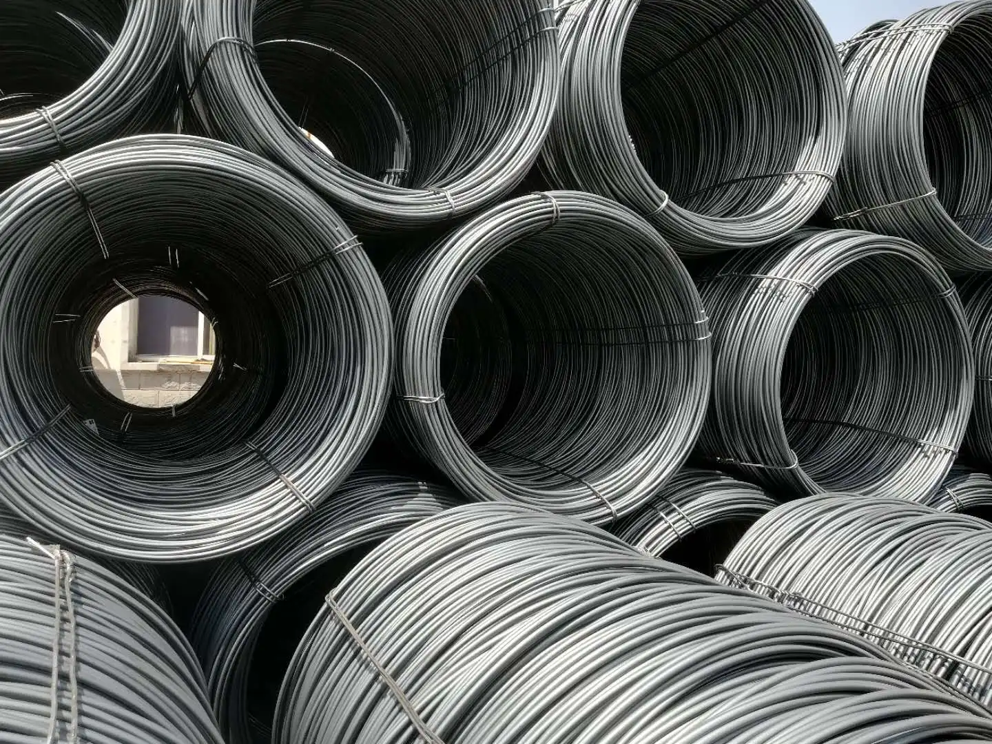 6.5mm 5.5mm Q195 Sae 1008 Sae1010 Low Carbon Coils Steel Wire Rod For ...