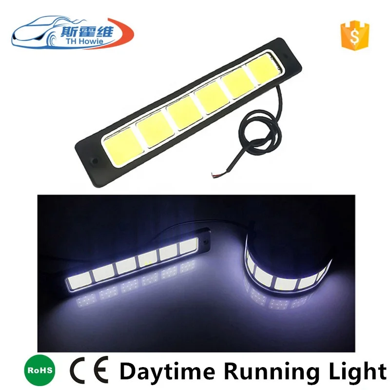 Super Bright Daytime Running Lights Cob Chip Car Led Driving Lamp ...