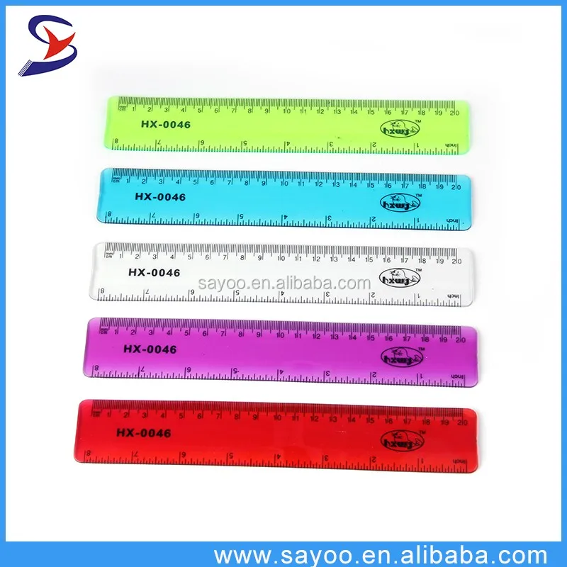 20cm Soft Plastic Pvc Flexible Ruler - Buy Ruler,Pvc Flexible Ruler ...