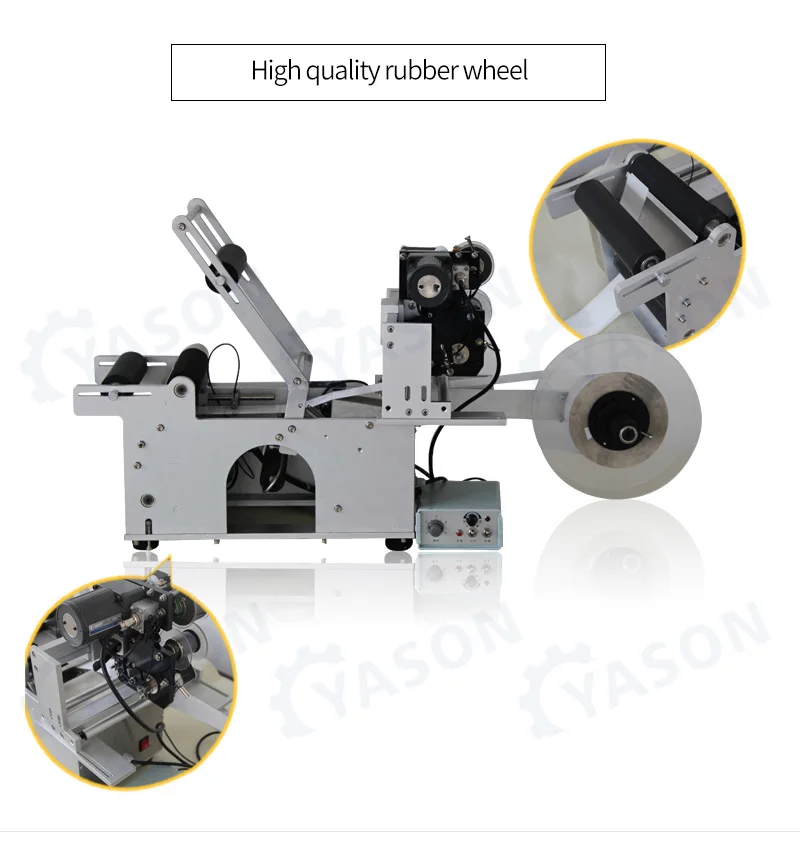 Semi Automatic Coding Label Pasting Machine Print Label Printing ...