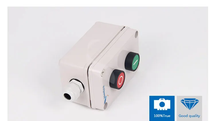 SAIPWELL 2 Way 22mm Diameter Start Stop Push Button Remote Control ...