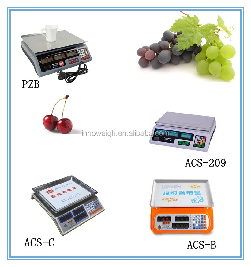 Price Computing Scale Plastic Scale Digital Price Scale 40kg 30kg - Buy ...