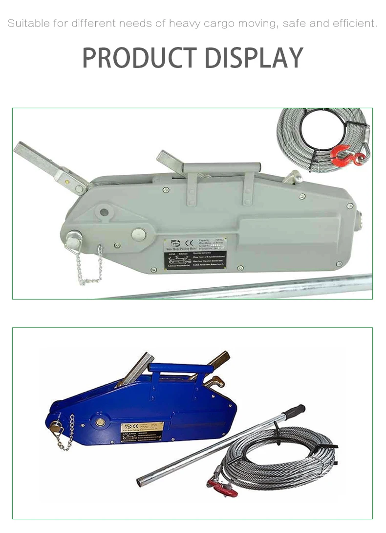 1.6 Ton Hot Galvanizing Wire Rope Lever Block Manual Lever Hoist - Buy ...