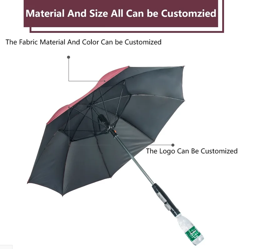 Mist Misting Umbrella with Fan - Ultimate Cooling Solution