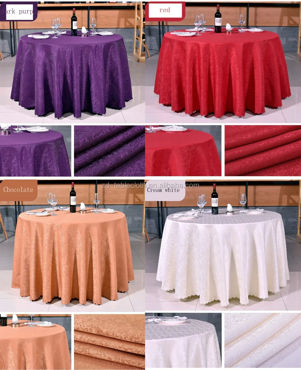 Luxury Double Layer Round Wedding Table Linen Tablecloth - Buy Table ...