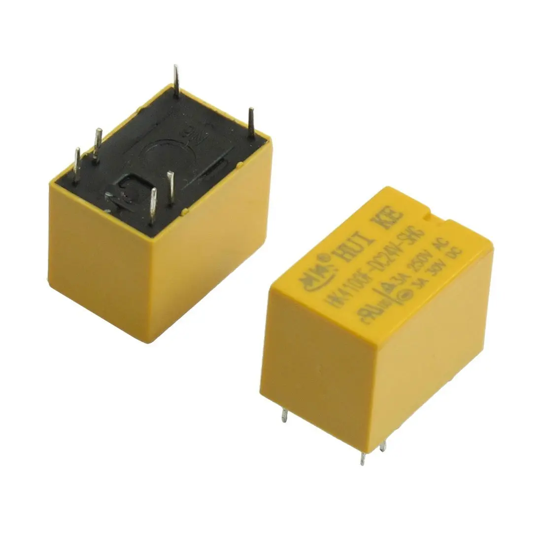 Baomain Mini PCB Power Relay SRD-24VDC-SL-C 24VDC SPST 10A 250VAC/28VDC ...