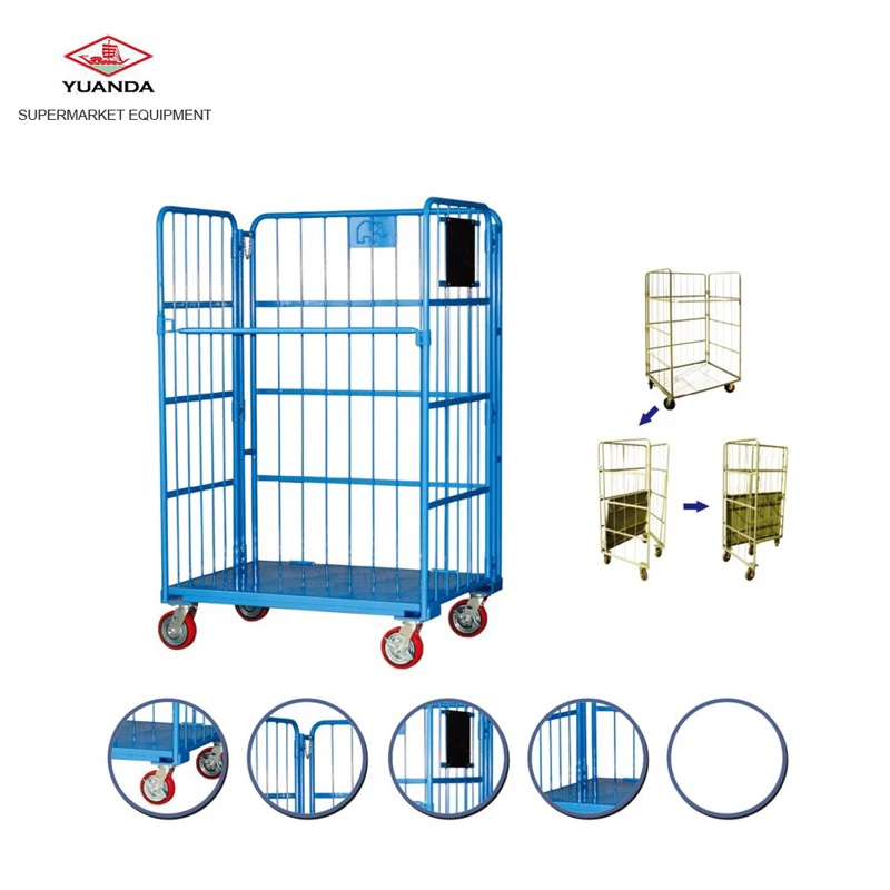 Industry Equipment Steel Cargo Storage Roll Container For Sale - Buy ...