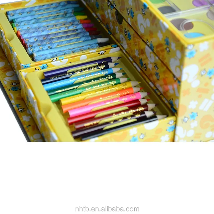 54pcs Drawer Box Water Color Pen Stationery Set For Kis - Buy ...