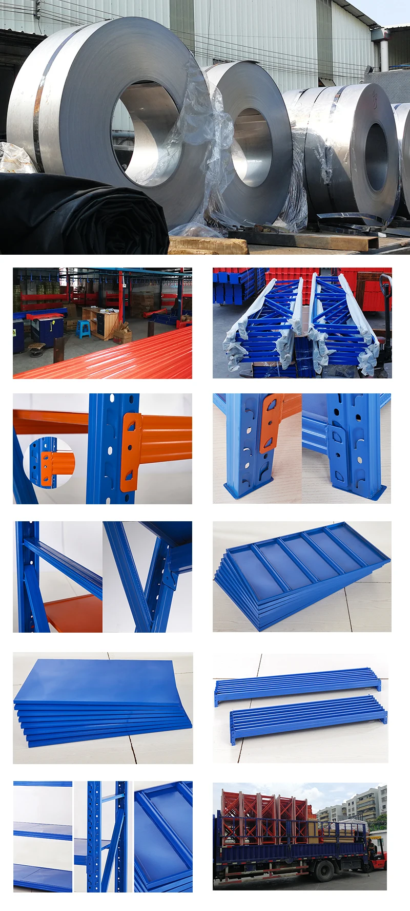 Height Adjustable Storage Shelves Metal Rack Shelves Pipe Fittings In ...