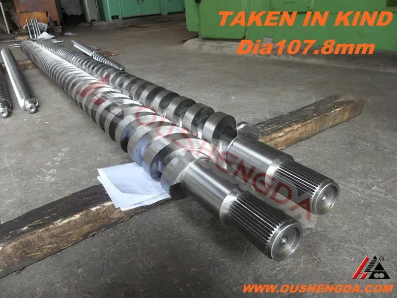 Krauss Maffei Kmd90 Twin Screw Cylinder Cpvc Profile Extrusion ...