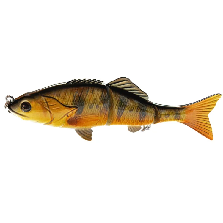Multi Jointed Perch Swimbait Bass Big Fish Fishing Sink Hard Crankbait ...