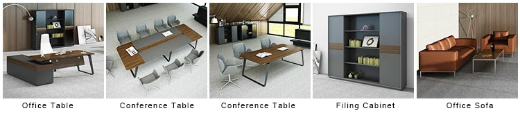 Gable Executive Office Desk with Luxury Cable Management