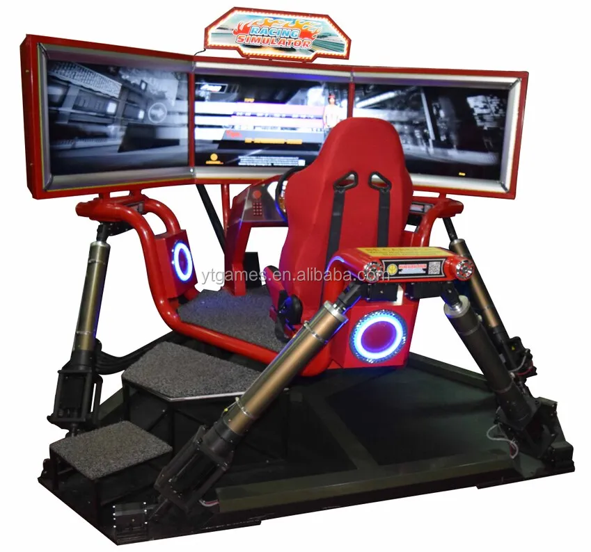 42 Lcd Intelligent Arcade Game Motion Simulator Car Racing Game Machine ...