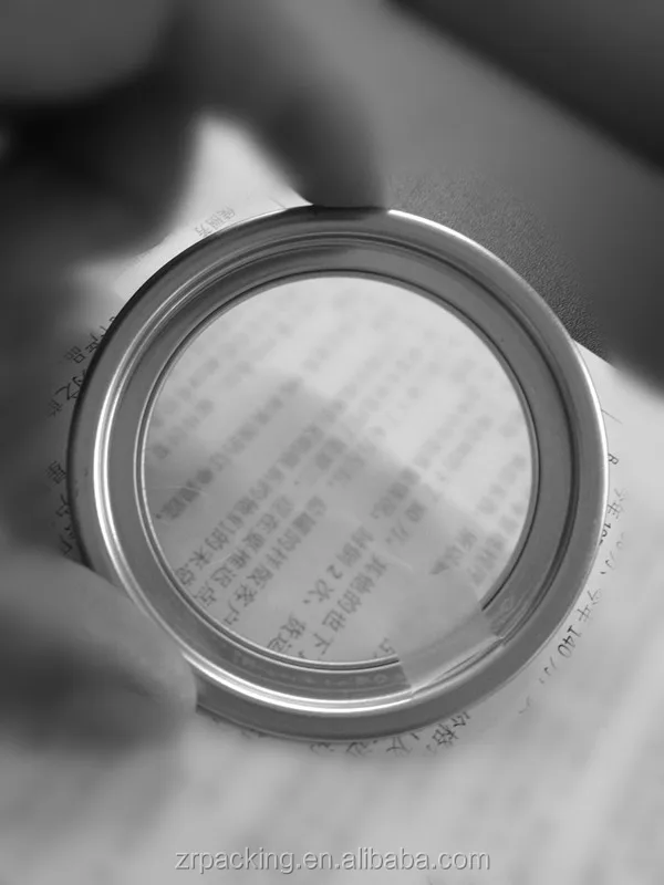 Easy Peel Off End Aluminum Foil Can Lid,Transparent Can Lids - Buy Easy ...