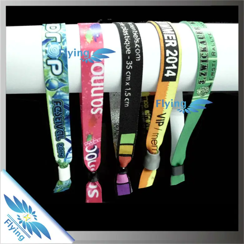 Vip Safety Hand Band,Custom Fabric Wristband(bracelet) With Snap,Clip ...