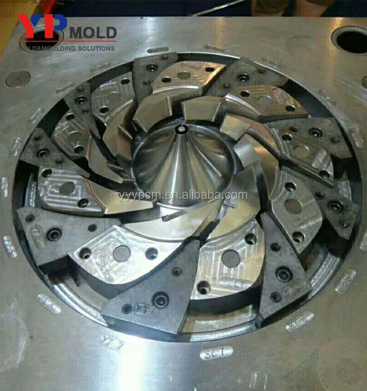 Custom Plastic Inject Mould Plastic Turbo Blade Injection Impeller Mold ...