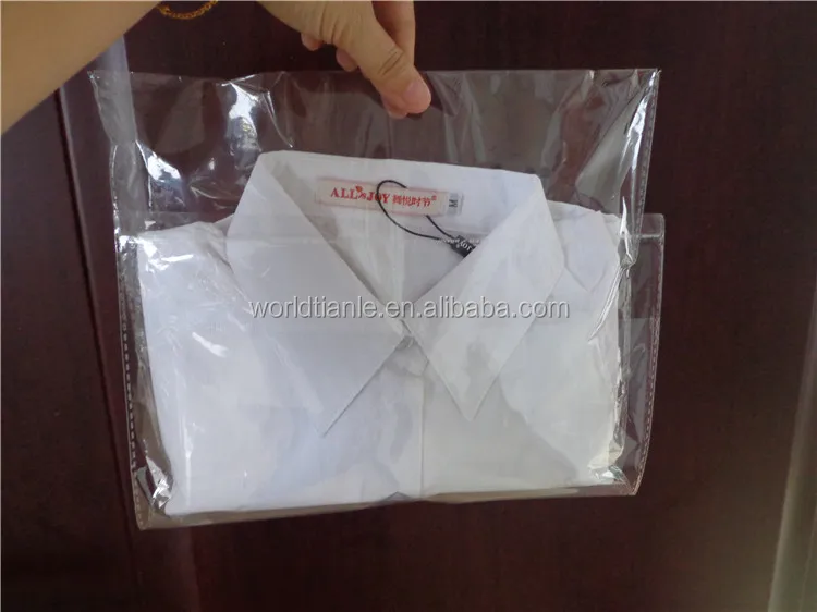 Opp Plastic Garment Bag,T-shirt Clear Cheap Garment Opp Bags Packaging ...