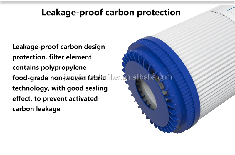 10 Inch UDF Activated Carbon Filter for Household Pre-filtration