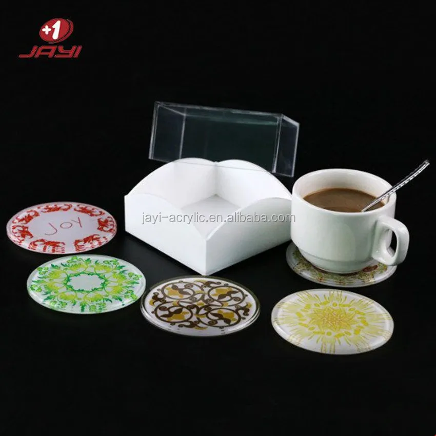 Hot Selling Custom Printed Clear Acrylic Coaster - Buy Acrylic Coaster ...