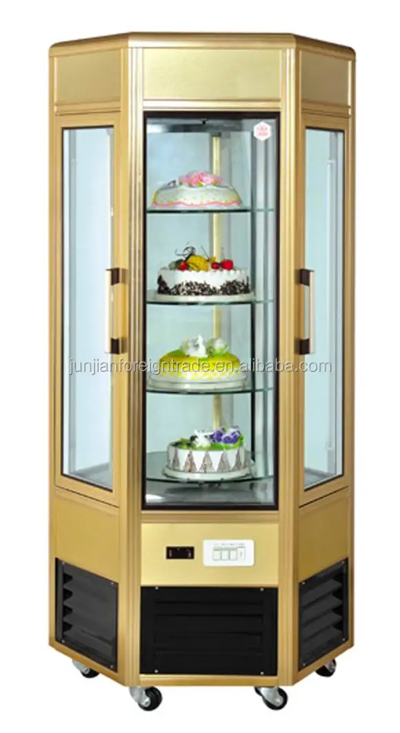 Hot Sales Mini Cake Display Refrigerator With Rotating Design Oem ...