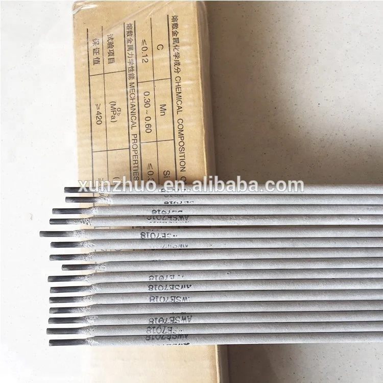 Welding Materials Steel Sliver Aws E7018 2.5mm Welding Electrode ...