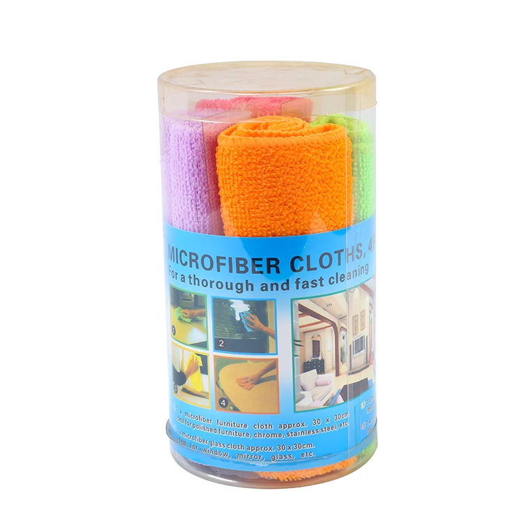 4 Pieces Cloth,Cleaning Tools,Microfiber Cleaning Cloth - Buy ...