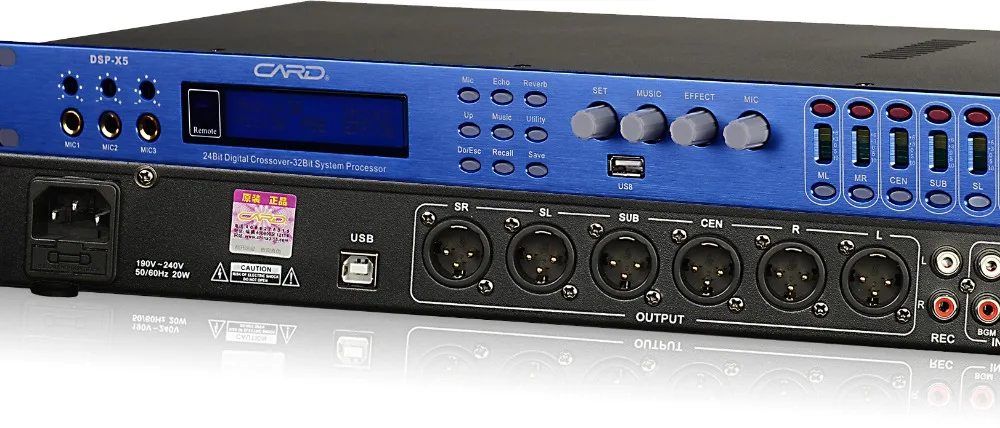 Karaoke Professional Dsp Type Digital Audio Processor For Ktv Karaoke - Buy Digital Audio ...