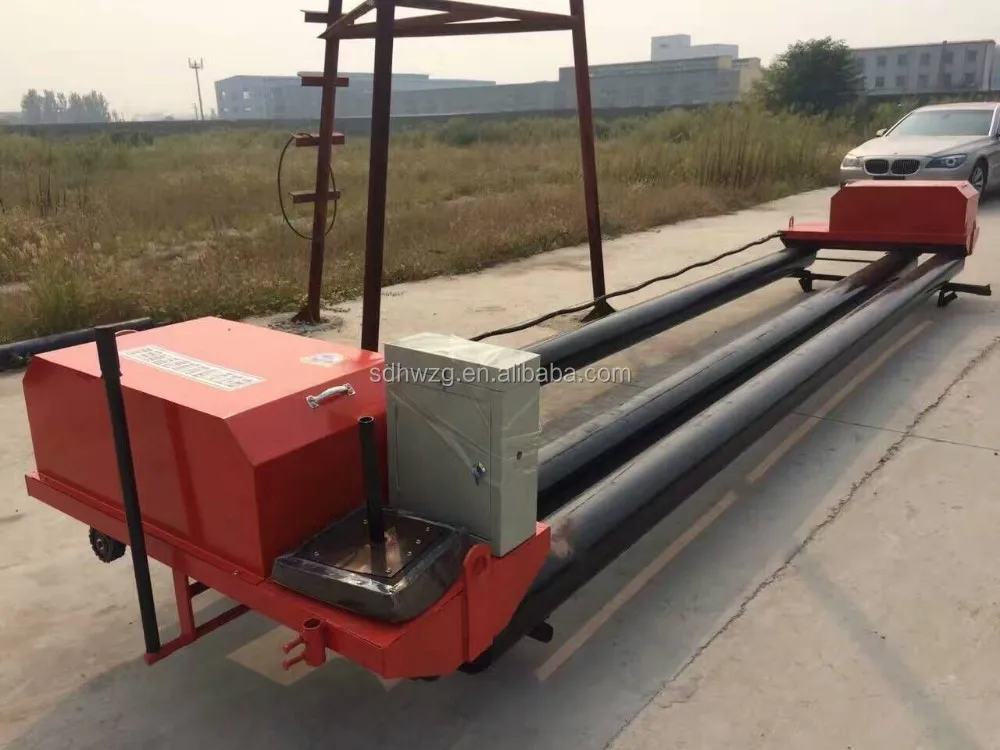 Four-roll Type Concrete Pavement Paving Leveling Machine For Road ...