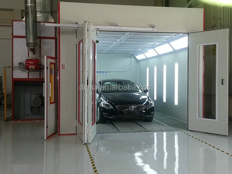Paint Drying Systems Customized Cabinet Auto Preparation Spray Booth ...
